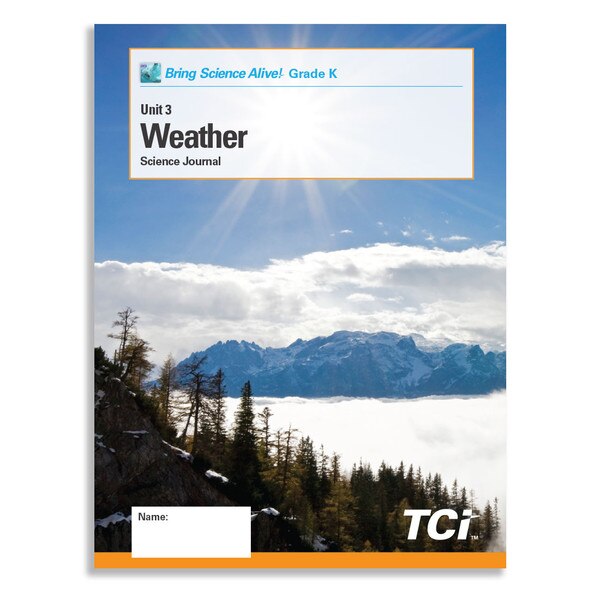 Bring Science Alive! Kindergarten Science Journal Unit 3 | 047-4 | TCI