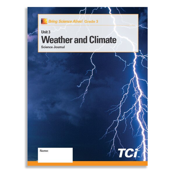 Bring Science Alive! Grade 3 Science Journal Unit 3 | 056-6 | TCI