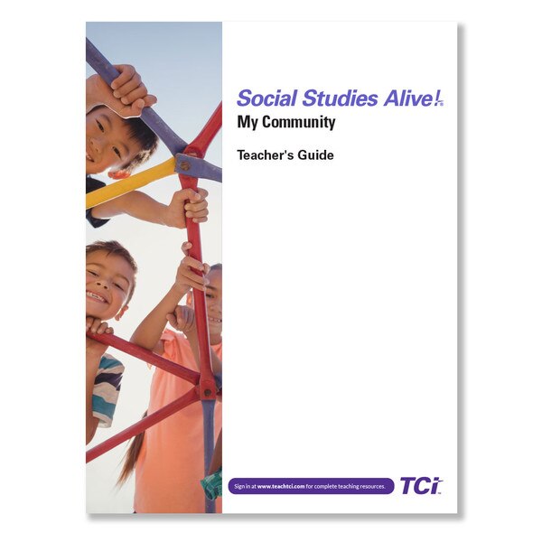 Social Studies Alive! My Community Teacher's Guide | 209-6 | TCI