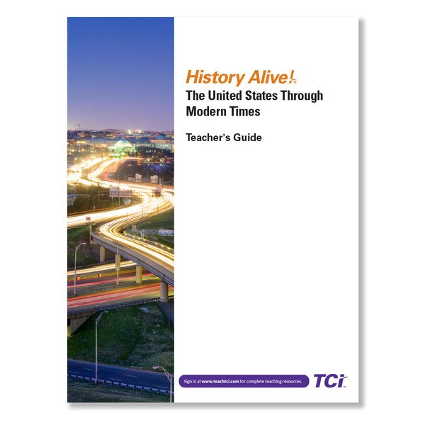 The United States Through Modern Times | Teacher's Guide | 210-2 | TCI