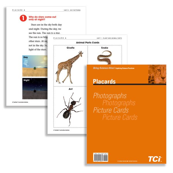 Bring Science Alive! Grade 1 | Picture Cards | 987-9 | TCI