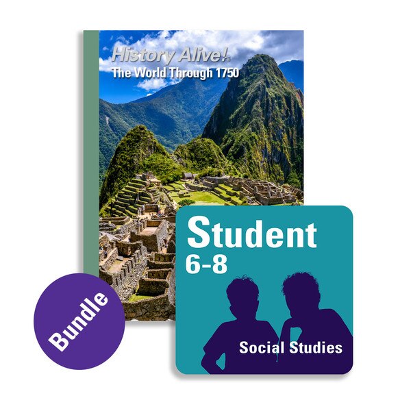 The World through 1750 | Student Bundle | TB-1501 | TCI