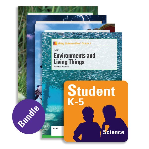Bring Science Alive! Grade 3 | Student Bundle | TB-SJG3 | TCI