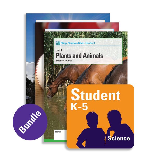 Bring Science Alive! Kindergarten | Student Bundle | TB-SJGK | TCI